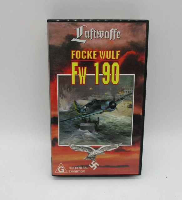FOCKE WULF: FW190 VHS Luftwaffe WW2 Documentary Time Life $22.76 ...