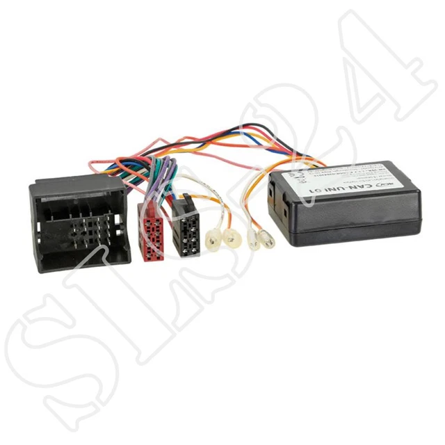 CAN-BUS RADIOADAPTER ADAPTER für Porsche mit Quadlock Anschluss auf ISO ...