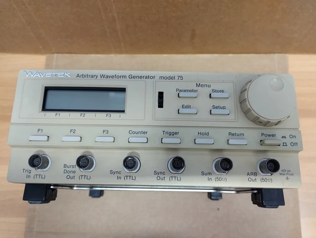 GENERATORE DI FUNZIONI WAVETEK MODEL 75 EUR 170,00 - PicClick IT