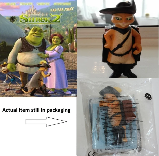 SHREK 2 PUSS IN BOOTS - Burger King Fast Food Toy Movie BNIP EUR 5,88 ...