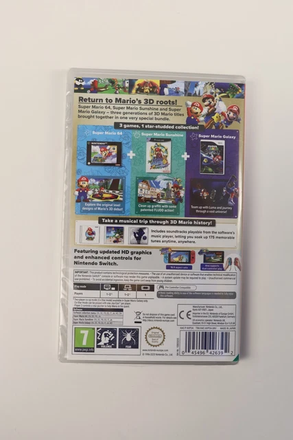 SUPER MARIO 3D All-Stars - Nintendo Switch UK PEGI IMPORT $89.99 ...