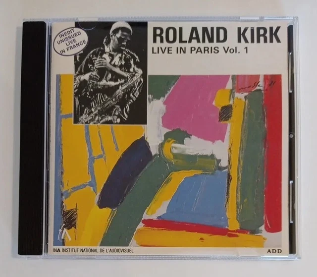 ROLAND KIRK LIVE In Paris Vol. 1 1970 CD (1988) FCD109 EUR 23,06 ...