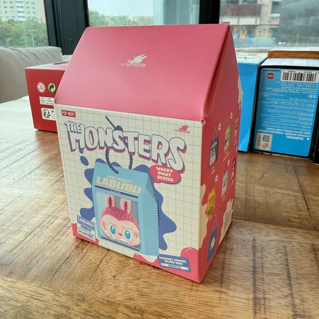 ORIGINAL POP MART The Monsters Wacky Mart Labubu Squishy Toy Blind Box ...