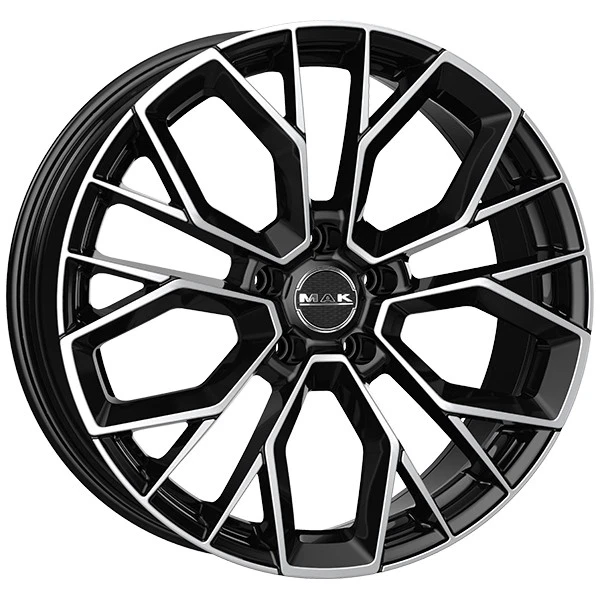 ALLOY WHEEL MAK Stilo For Mg Zs Hybrid Zs3A 2024-2025 8X18 5X112 Black ...