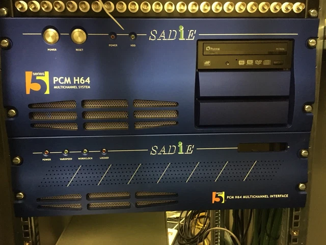SADIE (PRISM) SERIES 5 PCM H64 Multichannel System AES Audio Interface ...