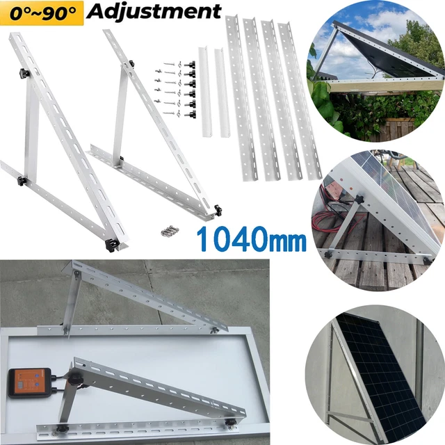 SOLARMODUL HALTERUNG BEFESTIGUNG Aufständerung Montageset Solarpanel ...