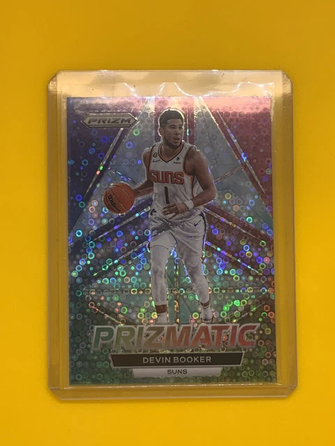 DEVIN BOOKER 2022-23 Prizm #18 Prizmatic Fast Break argent Prizm 🙂 🙂 ...