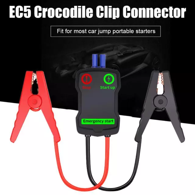 Jumper Cable Ec5 Connector Alligator Clamp Booster Battery For Car Jump