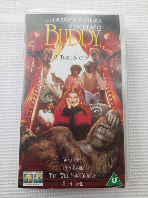 VINTAGE 1997 BUDDY VHS Video Renee Russo Robbie Coltrane U Rating £6.50 ...
