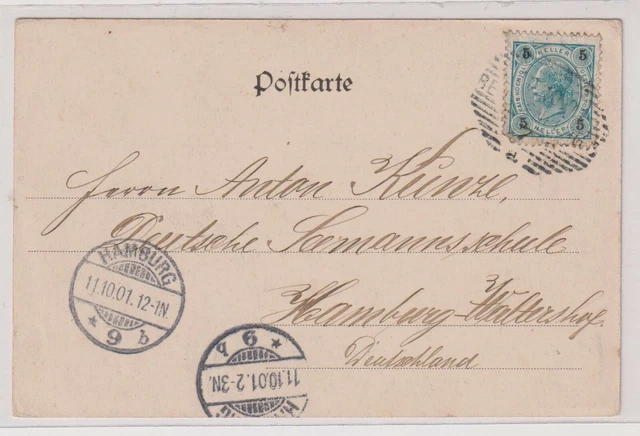 REICHENBERG RATHAUS 1901 Österreich Böhmen Sudeten Hamburg ...