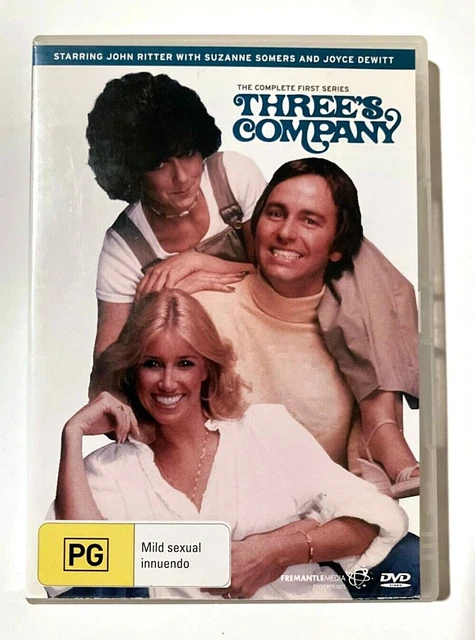 THREE'S COMPANY: COMPLETE First Season 70s Sitcom Series John Ritter ...