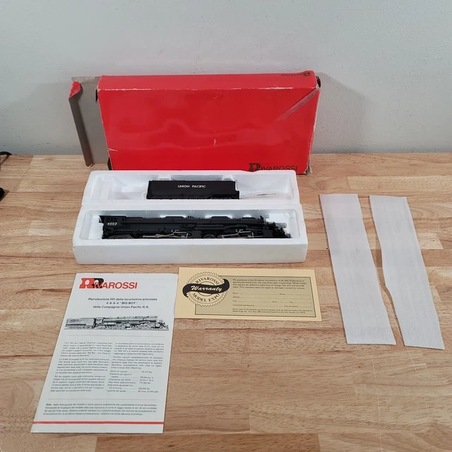 HO SCALE RIVAROSSI Union Pacific 4 8 8 4 Big Boy Steam Locomotive 4002 ho-scale-rivarossi-union-pacific-4-8-8-4-big-boy-steam-locomotive-4002