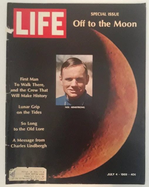 LIFE MAGAZINE JULY 4 1969 Off To The Moon Special Issue £3.66 - PicClick UK