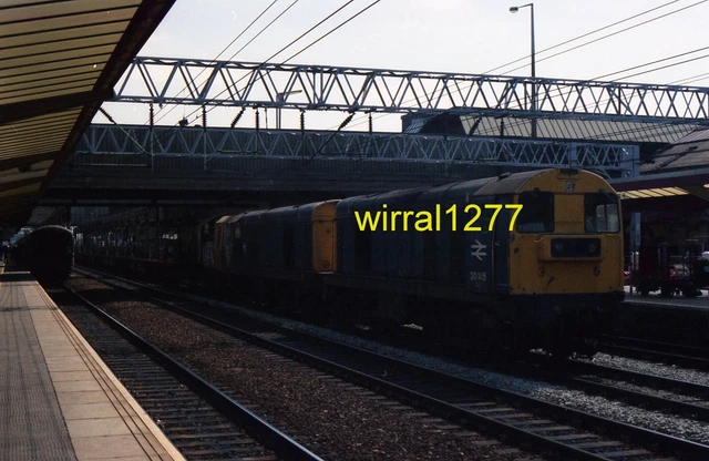 ORIGINAL RAILWAY PHOTOGRAPHIC negative Class 20 20145/... at Crewe £2. ...