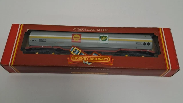 HORNBY RAILWAY 00 Gauge Scale Models R669 Shell BP 100 Ton Tanker T2540 ...
