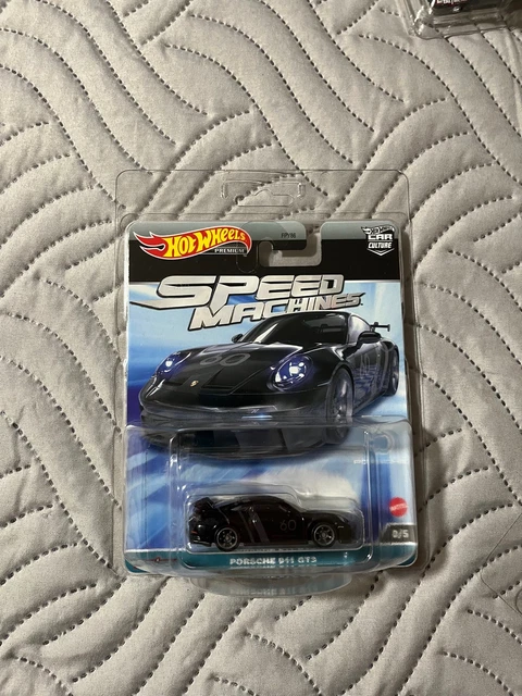 PREMIUM HOT WHEELS Speed Machines Porsche 911 Gt3 (992) Black Chase 0/5 ...