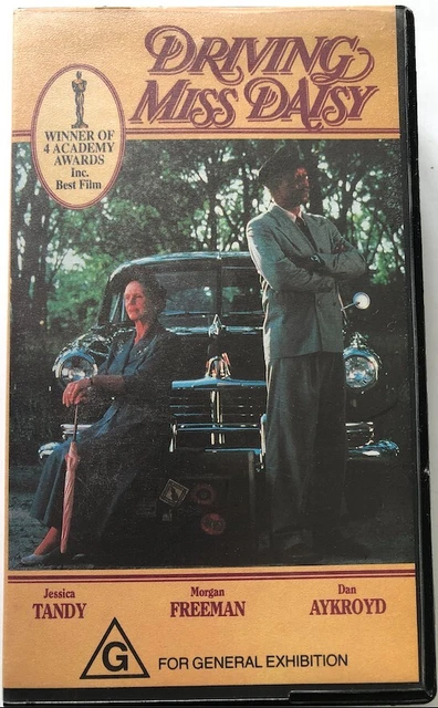 DRIVING MISS DAISY 1989 VHS Film. Timeless Classic Vintage Comedy ...
