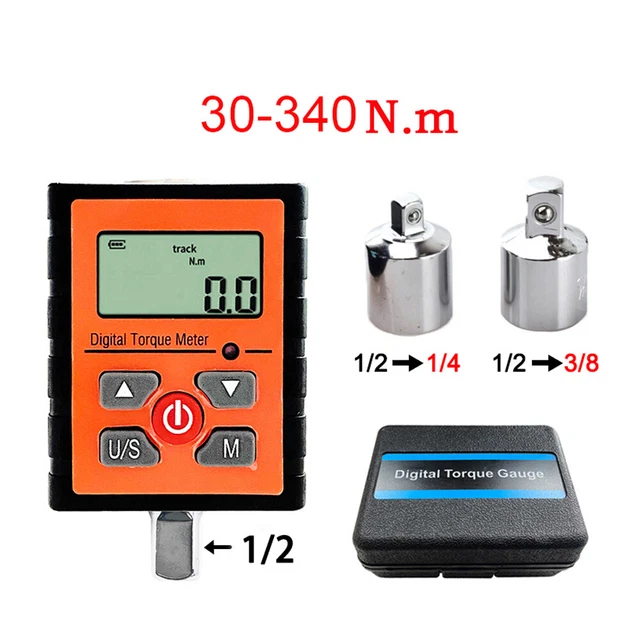 DIGITAL DISPLAY TORQUE Meter Multifunction Torque Torsional O1Z8 $58.05 ...