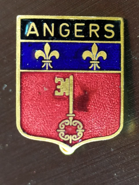 ANCIEN INSIGNE BLASON de la ville d'Angers 1930 EUR 14,90 - PicClick FR