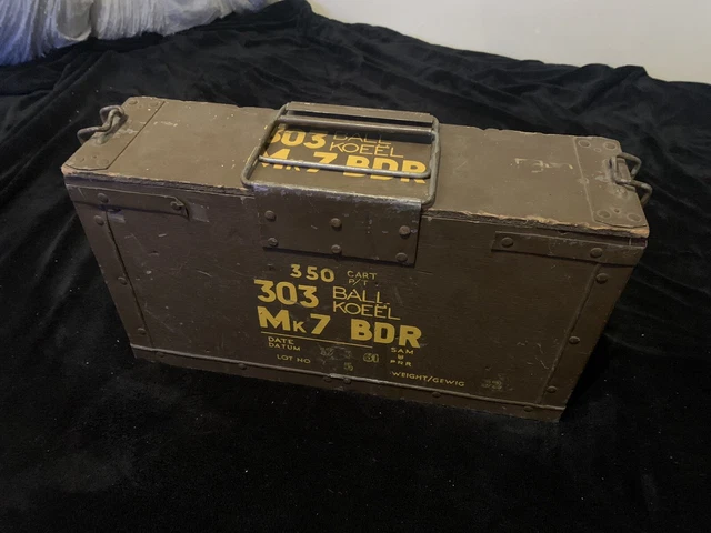 WW2 TYPE - British Army .303 Ammo Box £31.00 - PicClick UK