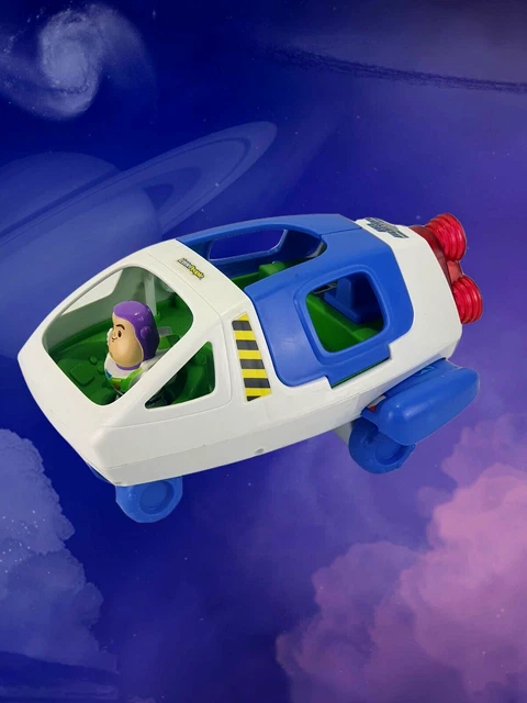 LITTLE PEOPLE BUZZ Lightyear & Spaceship Toy Story 4 $24.95 - PicClick AU