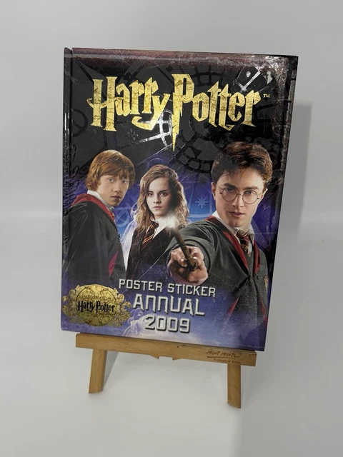 HARRY POTTER POSTER Sticker Annual 2009 - Hardback - All Stickers ...
