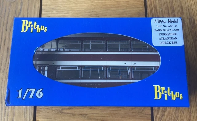 BRITBUS AN1-14 LEYLAND Atlantean Yorkshire Park Royal Boxed Double ...