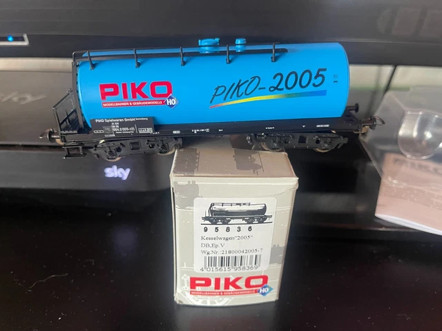 PIKO 95836 H0 4-achsiger Kesselwagen 2005 Sonderwagen PIKO DB Ep V NEU ...