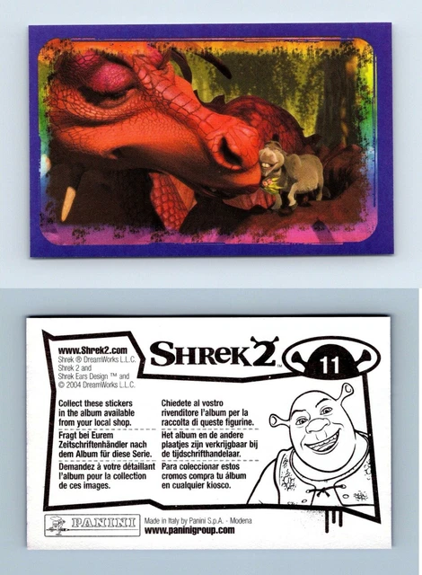 SHREK 2 #11 Panini 2004 Dreamworks Sticker EUR 1,42 - PicClick IT