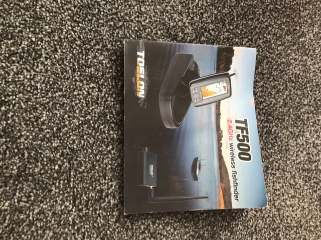 TOLSON 2.4GHZ WIRELESS fishfinder echo sounder £200.00 - PicClick UK