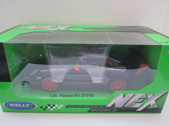 WELLY PORSCHE 911 GT3 RS 1/24 Scale Model £13.99 - PicClick UK
