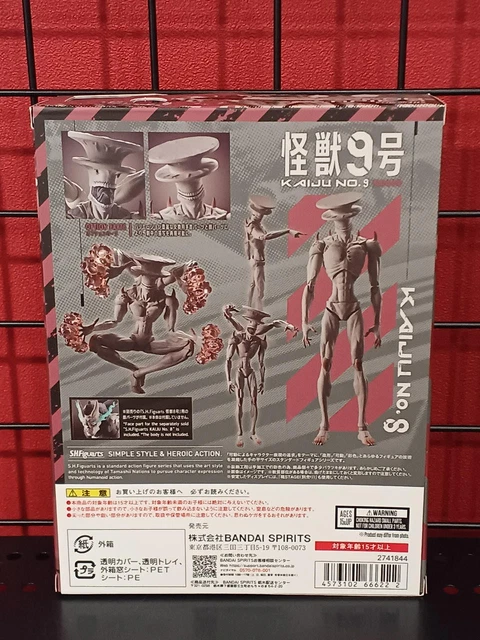 KAIJU NO. 8 Model Number S.H.Figuarts Kaiju No. 9 Bandai JtV89 £141.63 ...