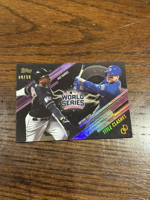 2024 TOPPS DYNAMIC Duals José Ramírez Anthony Rizzo TC8 Foglio ...