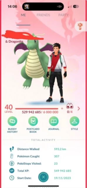 ACCOUNT/COMPTE POKÉMON GO Level 50 (shiny) EUR 25,00 - PicClick FR