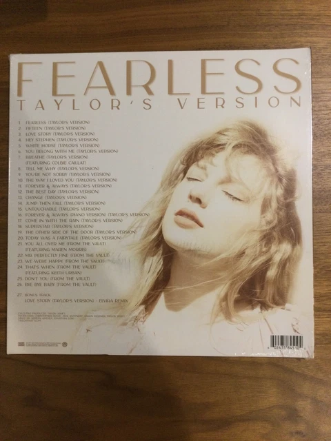TAYLOR SWIFT TAYLOR’S Version Fearless Vinyl LP EUR 50,24 - PicClick IT