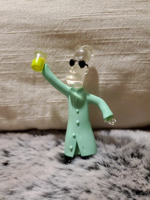 The Simpsons Professor Frink The Invisible Man Creepy Classic 2002