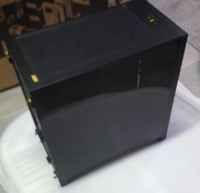 CORSAIR 4000X ICUE RGB Gaming Case - Black Tempered Glass + 1 Fan ...