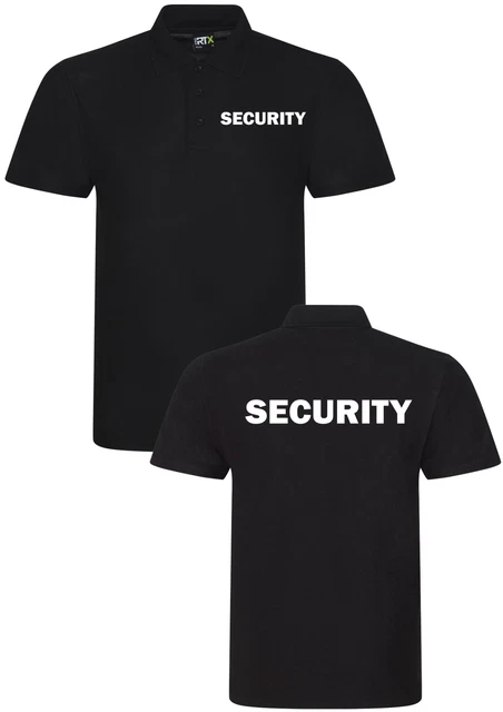 SIA SECURITY POLO SHIRT WORKWEAR CCTV Security Staff SIA BOUNCER TOP ...