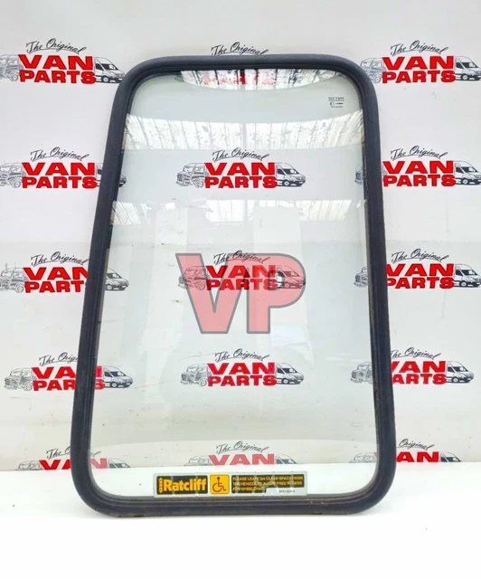 FORD TRANSIT MK4 Mk5 Smiley - Vetro porta posteriore alta sinistra con ...