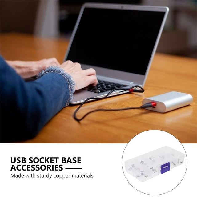 100 PCS MICRO Usb Repair Replacement Adapter 5-pin Jack Connector $26. ...