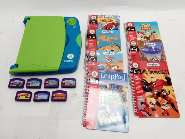 LEAPPAD LEARNING SYSTEM with Books & Cartridges - Educational Kids Toy ...