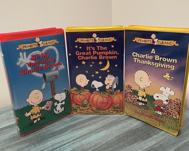 CHARLIE BROWN PEANUTS Classic VHS 3-Lot $19.99 - PicClick CA