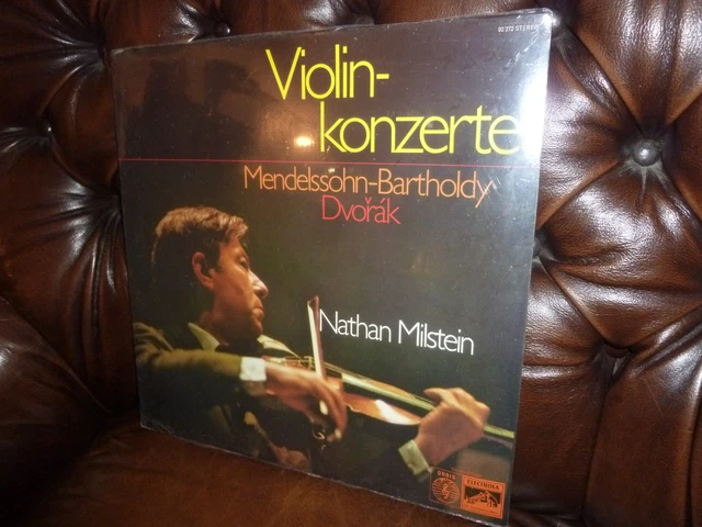 MENDELSSOHN DVORAK VIOLIN Concerto, Nathan MILSTEIN, Orbis Stereo LP, 12" SEALED EUR 13,00 ...