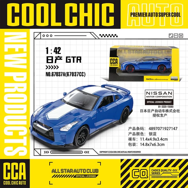 1:43 SCALE DIECAST Nissan GT-R Model Car EUR 22,79 - PicClick FR
