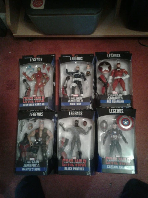 HASBRO MARVEL LEGENDS Build A Figure BAF Giant Man Complete Set Of ...
