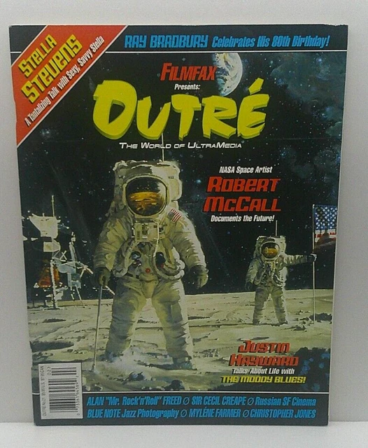 OUTRE MAGAZINE #21 Robert McCall Stella Stevens Justin Hayward Ray ...