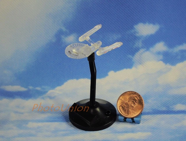 STAR TREK ROMANDO USS Enterprise NCC-1701 Cloaked Spaceship Display ...