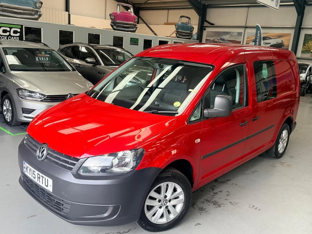 2015 VOLKSWAGEN CADDY Maxi 1.6 TDI 102PS Kombi Van MPV DIESEL Manual £ ...
