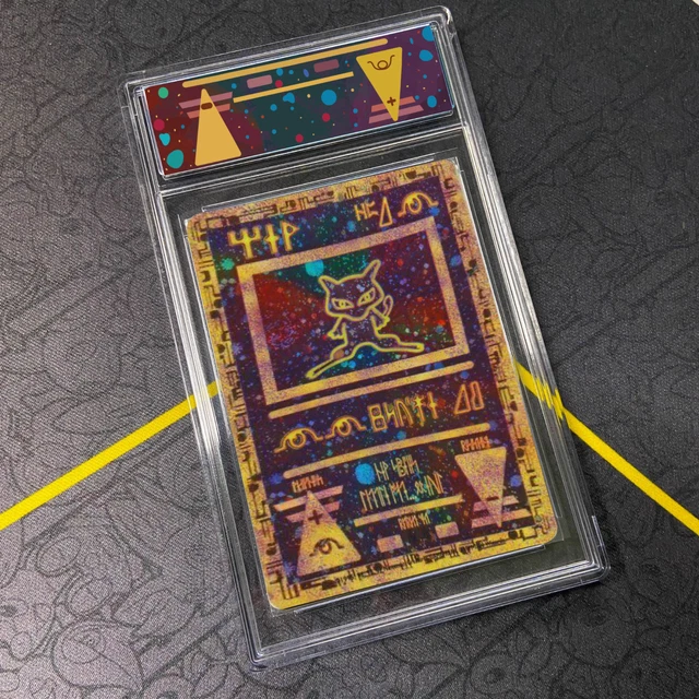 ANCIENT MEW - Pokemon 2000 Movie - NO CARD - Label + Slab Display Case ...