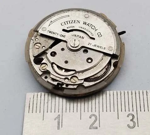 CITIZEN AUTOMATIC NON Working Watch Movement For Parts/Repair Work O ...